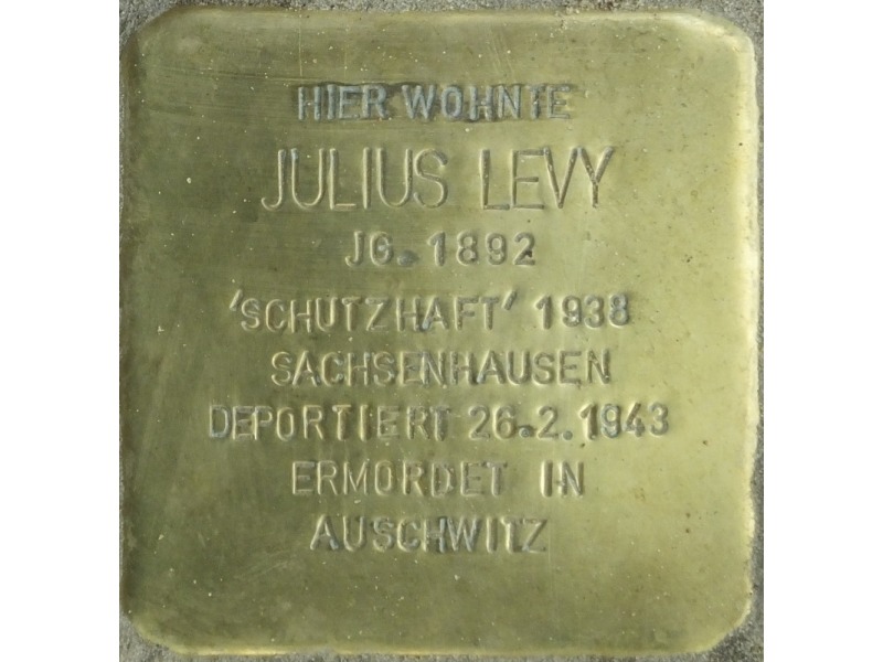 Stolpersteine Seesener Straße 50 - Berlin.de