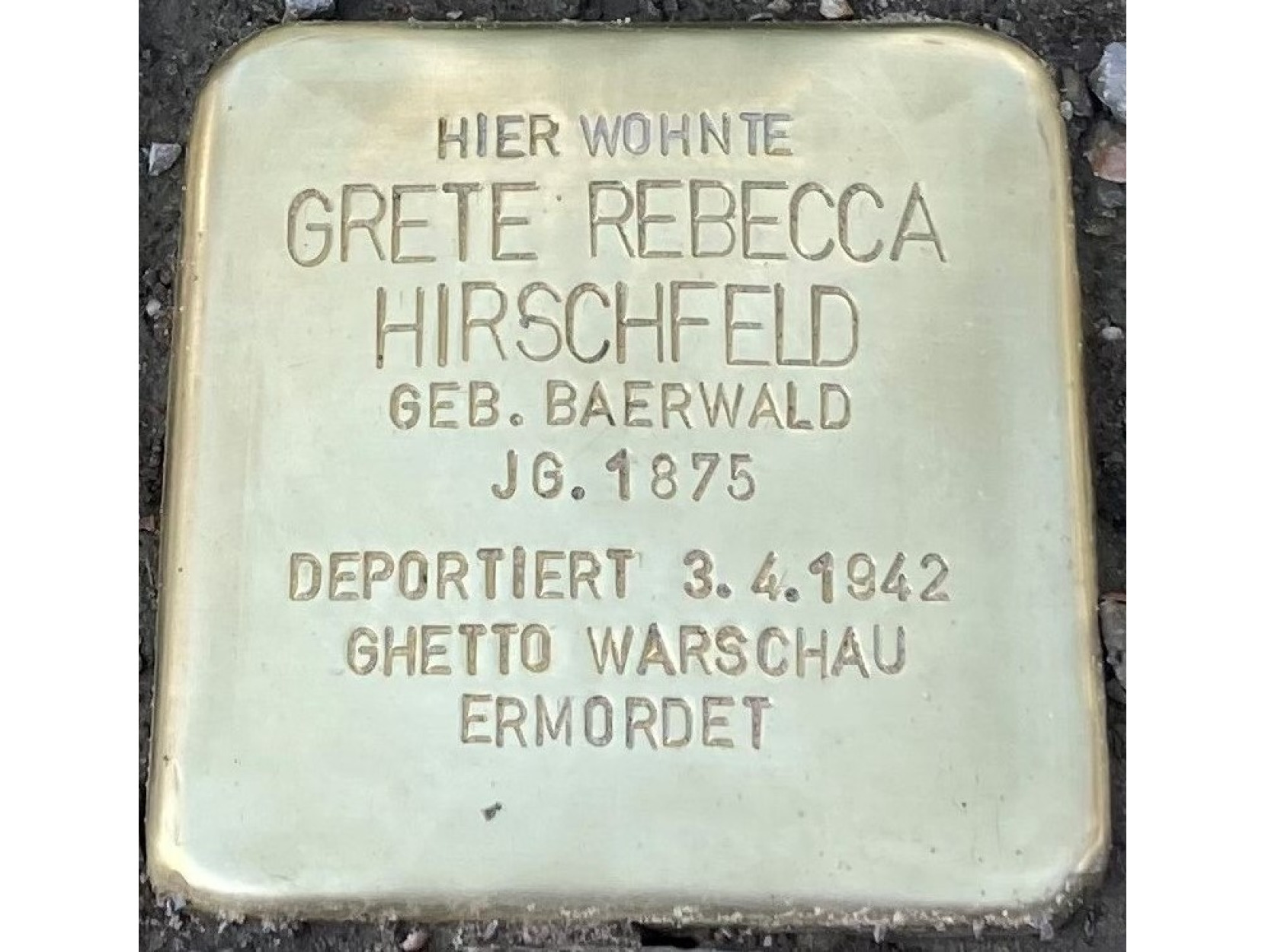 Stolpersteine Bambergerstr. 17 - Berlin.de