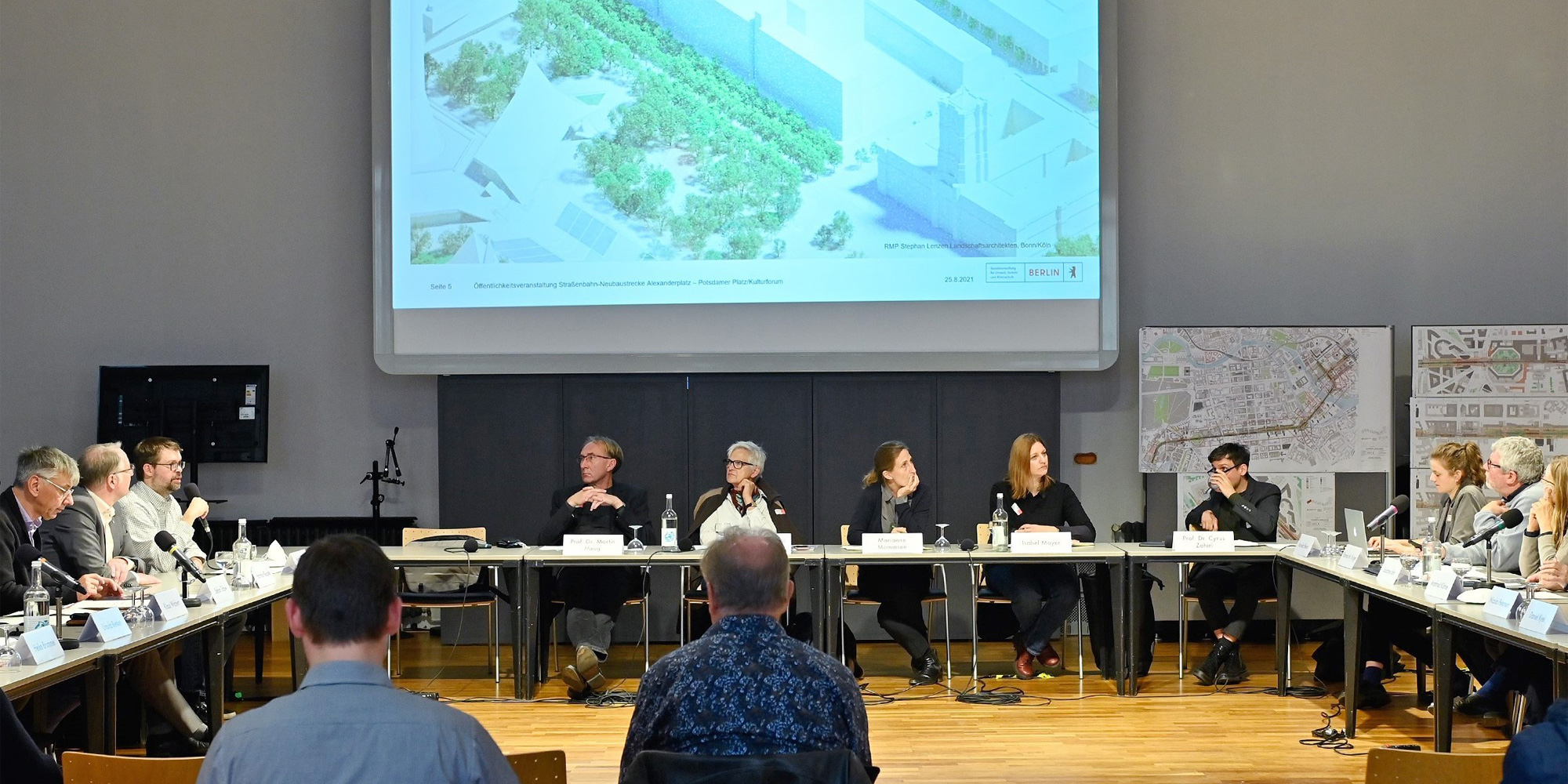 Sitzungen des Gestaltungsbeirats Öffentliche Räume Berlin - Berlin.de